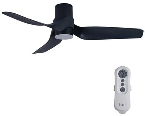 Lucci air | Lucci air 213354 - LED Stmívatelný ventilátor NAUTICA 1xGX53/12W/230V černá + DO | FAN00258