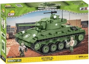 COBI 2543 M24 Chaffee WW II / 590 dílů / 2 figurky / od 6 let