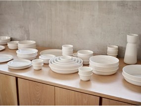 Krémová porcelánová polévková miska 900 ml Eau – Zone