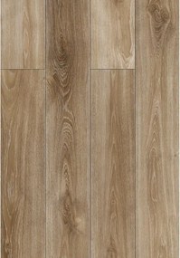 Mexen San Marcos vzorek vinylových panelů SPC 6,5 mm, podklad IXPE 1,5 mm, 4 V-drážka, Dub - F1048-S