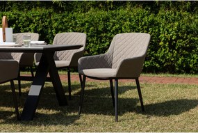 Doppler NOVA PARIS LIKA-TEX® zahradní sedací souprava 4+1 mocca