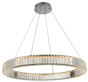 Luxusní stmívatelný lustr Spark 80 Chrome