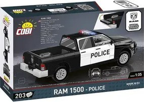 COBI 24608 Dodge RAM 1500 Policie / Stavebnice / 1:35 / 203 kostek / o