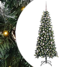 Umělý vánoční stromeček Zelená 150 cm PVC, plast a ocel 3395810