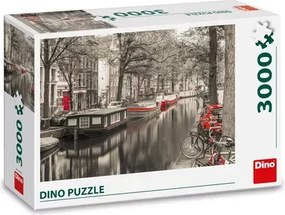 DINO Kanál v Amsterdamu / 3000 dílků / od 15 let