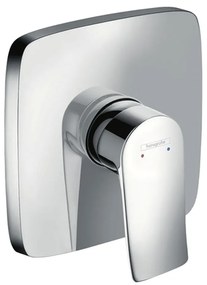 Hansgrohe Metris - Páková sprchová baterie pod omítku, chrom 31456000