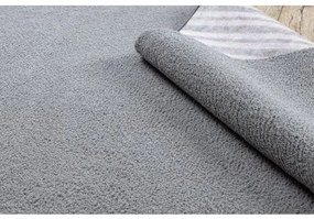 koberec, koberec metráž VELVET MICRO šedá 90 hladký, Jednotný jedno velikost 150x350 cm | krásné koberce cz