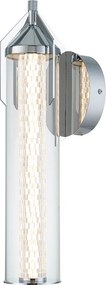 Luxusní nástěnné světlo Eurofase Espada Chrom 50 cm LED 18W
