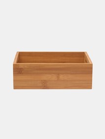 Sinsay - Bambusový úložný box s úchyty - béžová