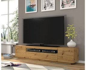 TV stolek/skříňka Aurinko 200 (dub artisan) (s osvětlením). 1083439