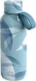 Quokka Nerezová termoláhev s poutkem Solid blue wind 510 ml