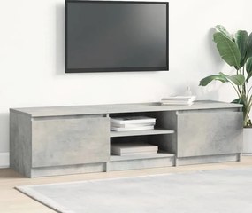 vidaXL TV stolek 140 x 40 x 35,5 cm kompozitní dřevo [800648] Barva: Betonová šedá