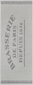 62x150 Běhoun Cucina Brasserie de Paris 105625 Cream Grey