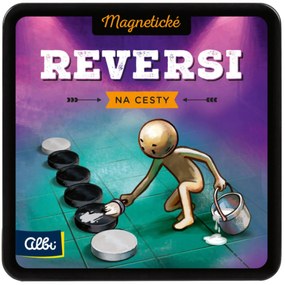ALBI HRA Reversi magnetické na cesty *SPOLEČENSKÉ HRY* alpk092999
