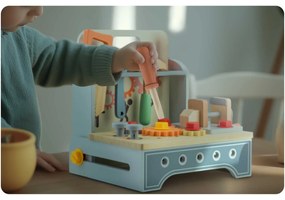 Dřevěná dílna s nářadím RK-877 Ricokids