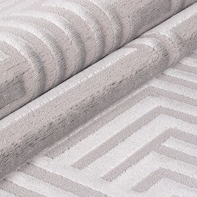 Ayyildiz, Kusový koberec Sahara 1114 Silver, 140x200, šedá, obývací pokoj