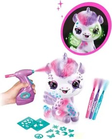 EPEE Airbrush sada Jednorožec svítící ve tmě / Plyš + plast / 25 cm /