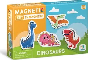 DODO Magnetická hra Dinosauři / Magnetky s názvy dinosaurů