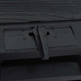 Zahradní kompostér černý 280 l polypropylen 152202