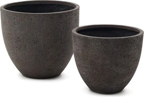 Betonové obaly na květináče v sadě 2 ks ø 50 cm Serili – Kave Home