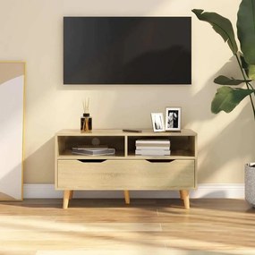 vidaXL TV skříňka 90 x 40 x 48,5 cm kompozitní dřevo [326783] Barva: dub sonoma