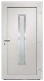 Vchodové dveře bílé 98 x 190 cm,  279230