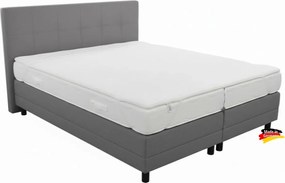 Kontinentální postel Emma Classic Home boxspring 200x180 - šedá