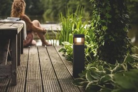 PH 16481/30/P0 LED Venkovní sloupkové svítidlo Philips Parterre 16481/30/P0 černé malé 2700K - PHILIPS (915005378101)
