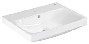 Grohe Euro Ceramic - Umyvadlo 60x47 cm, s přepadem, otvor pro baterii, alpská bílá 102415SH00