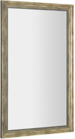 Sapho Degas - Zrcadlo v rámu, 72x122 cm, černá/starobronz NL732