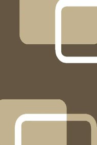 Kusový koberec Pingo hnědý (dark brown) 100 x 200 cm
