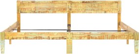 Rám postele masivní recyklované dřevo 200 x 200 cm 288439