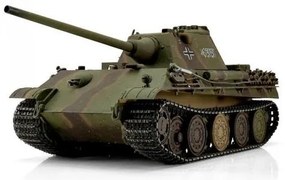 Rc tank torro panther g - infrared - kouř, zvuk, 90% kov, kamufláž