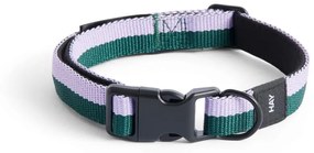 HAY Obojek pro psa HAY Dogs Collar Flat S/M, lavender/green