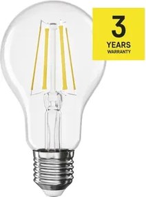 EMOS LED žárovka Filament A60 5,9W / 60W E27 / teplá bílá / 806 lm