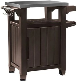 KETER UNITY 105L Multifunkční stolek, 82 x 52 x 90 cm, hnědá 17202663