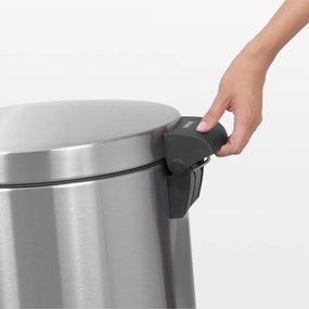 Pedálový koš Recycle Silent Brabantia - 2 x 20 l, matná ocel 424229