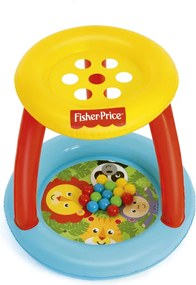 LEAN Dětský nafukovací bazének se stříškou Fisher-Price Bestway 93541