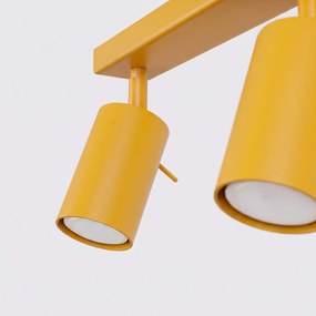Sollux Lighting Stropní svítidlo RING 4L žluté