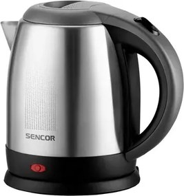 SENCOR SWK 1231BK stříbrná / Rychlovarná konvice / 2000W / 1.2L