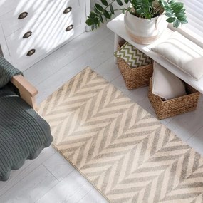 Tribeca Design Kusový koberec Jars Grey Chevron Rozměry: 120x170 cm