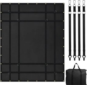 Síť na náklad Zesílené provedení Cargo Net 182,9 × 144,8 cm Nastavitelné přezky