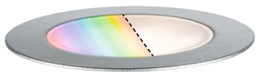 Paulmann 94751 Plug&Shine Floor, zápustné svítidlo do terasy 2W LED RGBW, prům. 7cm, IP67, ZigBee