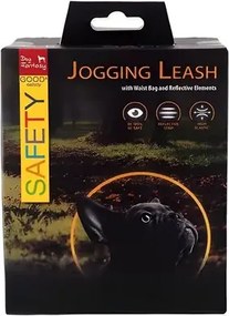DOG FANTASY Vodítko s ledvinkou pro běhání / Reflexní prvky / Nastavit