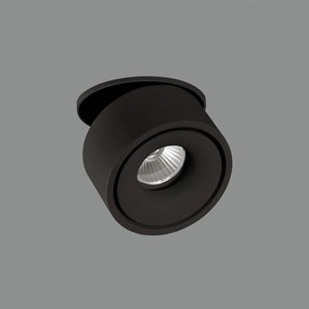 ACB Iluminacion Zapuštěné LED bodové svítidlo APEX, ⌀ 10 cm, 13W, CRI90 Barva: Černá, Stmívání: DALI/PUSH