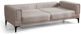 Hanah Home Třímístná pohovka HORIZON krémová