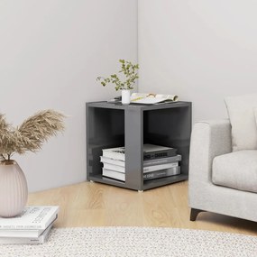vidaXL Odkládací stolek 33 x 33 x 34,5 cm dřevotříska [816022] Barva: Betonová šedá