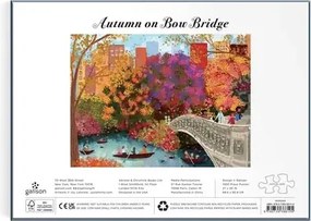 GALISON Puzzle Podzim na mostě Bow Bridge / 1000 dílků / od 8 let