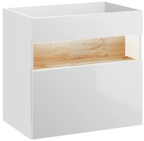 Comad Bahama White skříňka 60x46x68 cm závěsná pod umyvadlo bílá BAHAMAWHITE820FSC