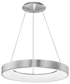 LED lustr Rando Thin 60 3000K stříbrná